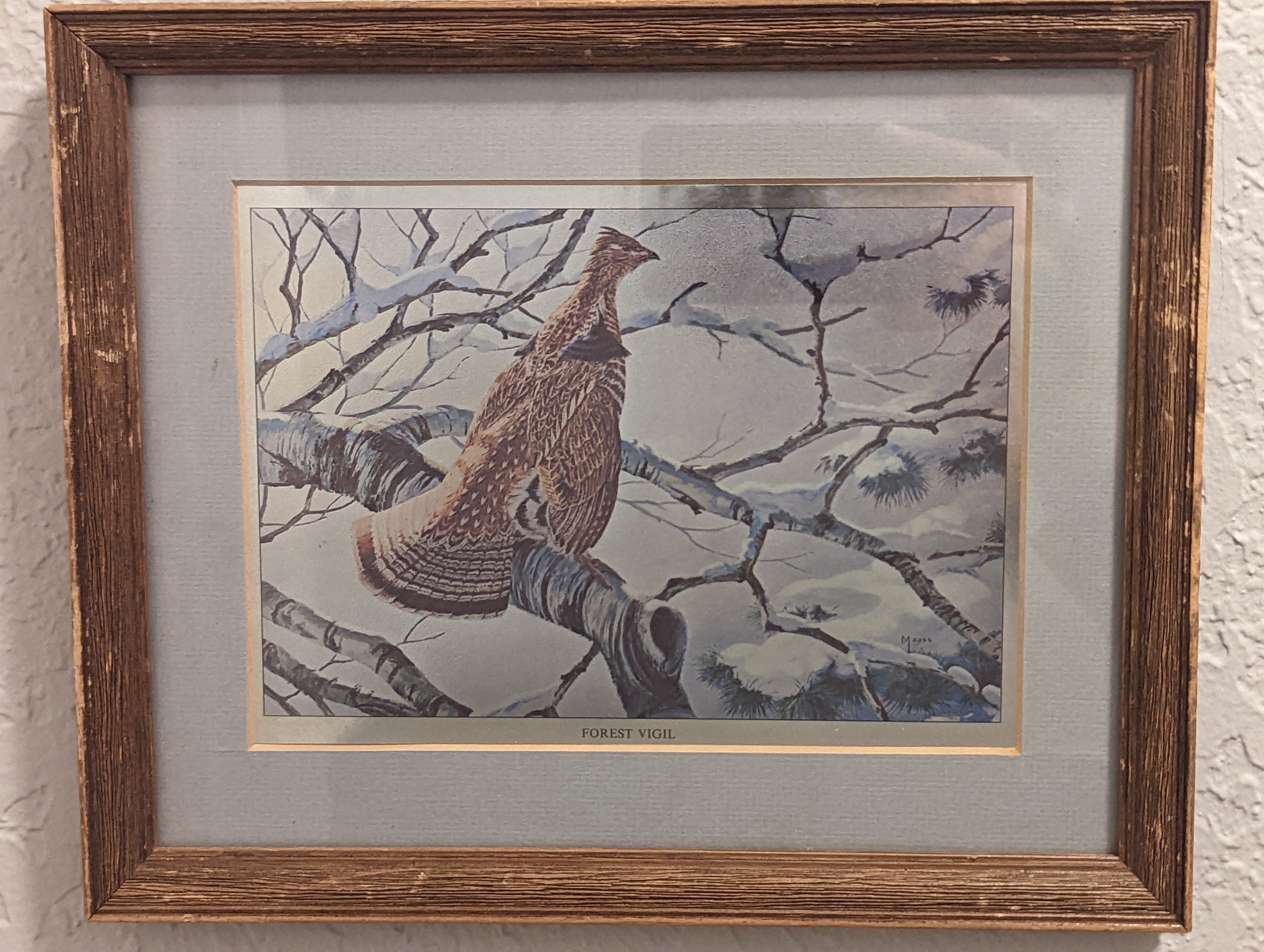 Framed Vintage Foil Duck Prints. David Maass Set of 3 Ducks in 70s ...