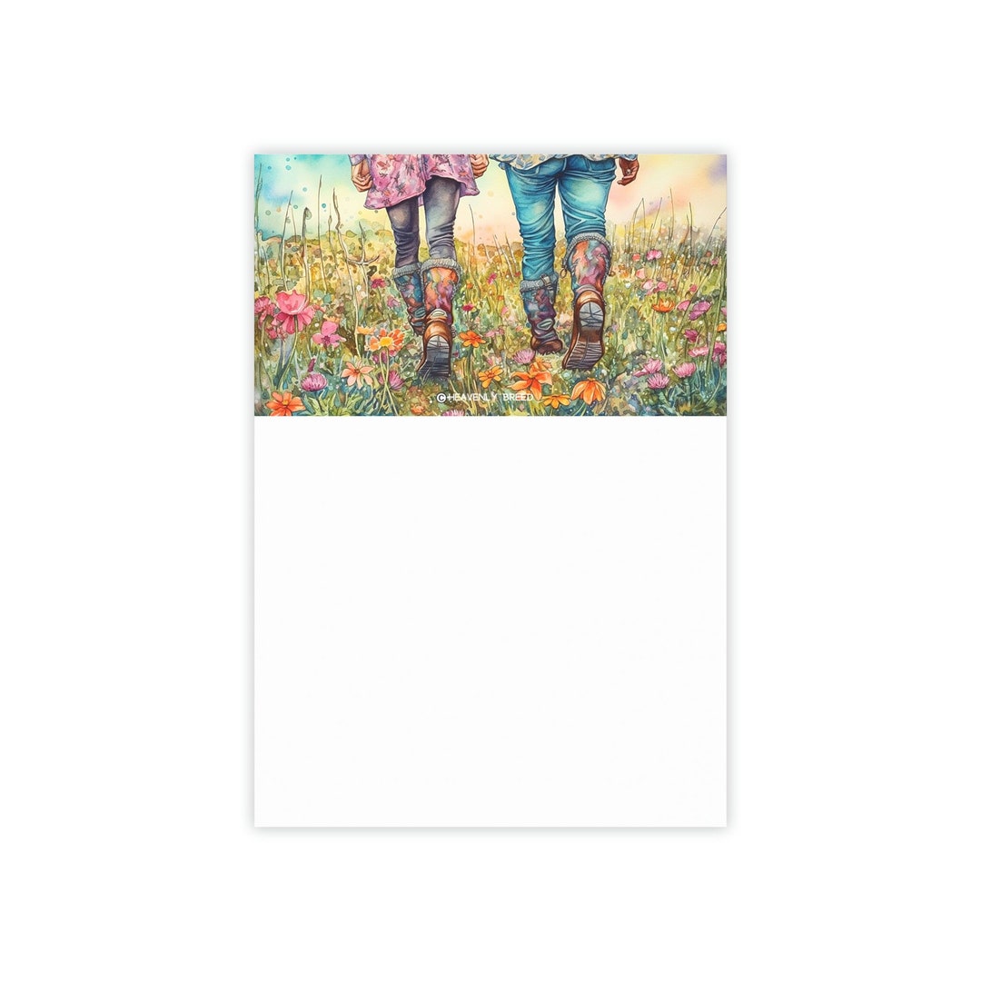 Cowgirl Friends Post-it®, 4x6 Note Pad, Farmer Gift, Rancher Note Pad ...