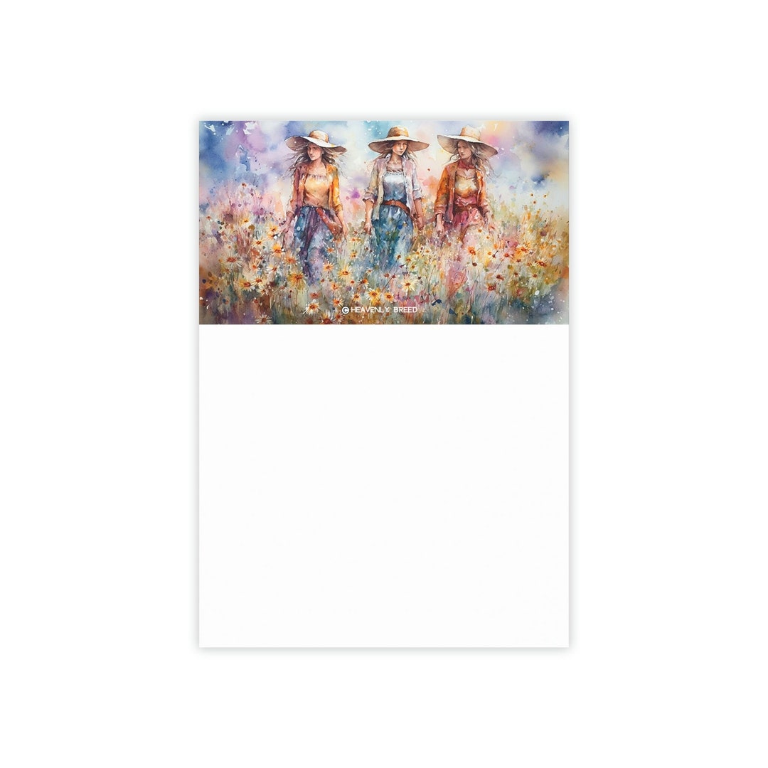 Cowgirl Friends Post-it®, 4x6 Note Pad, Farmer Gift, Rancher Note Pad ...