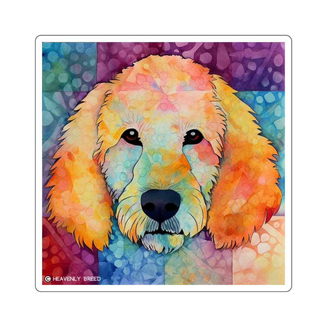 Goldendoodle Sticker, Golden Doodle, Sticker Gift, Journal Sticker ...