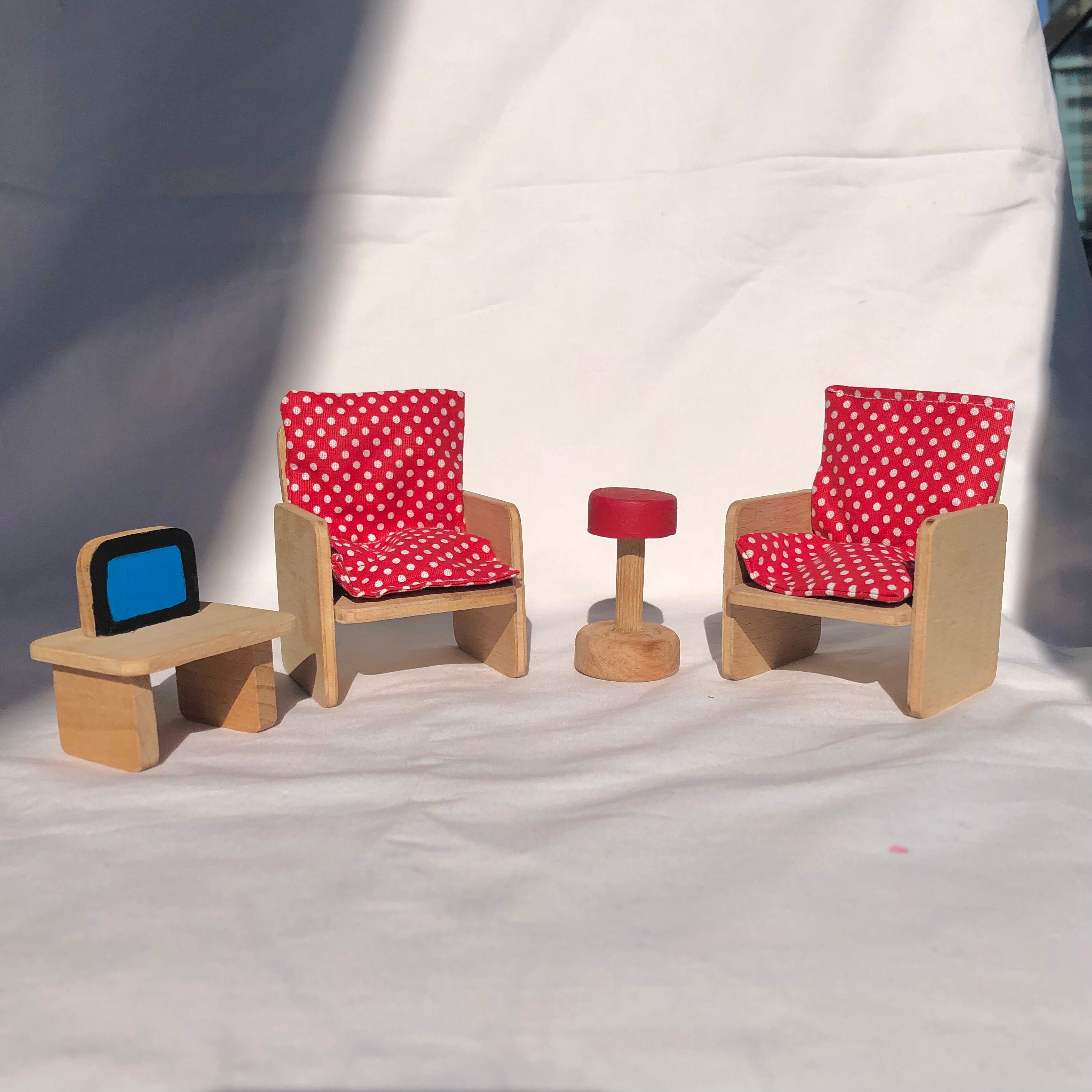 Wooden Living Room Set Toy Wooden Couch Toy Wooden Chair - Etsy