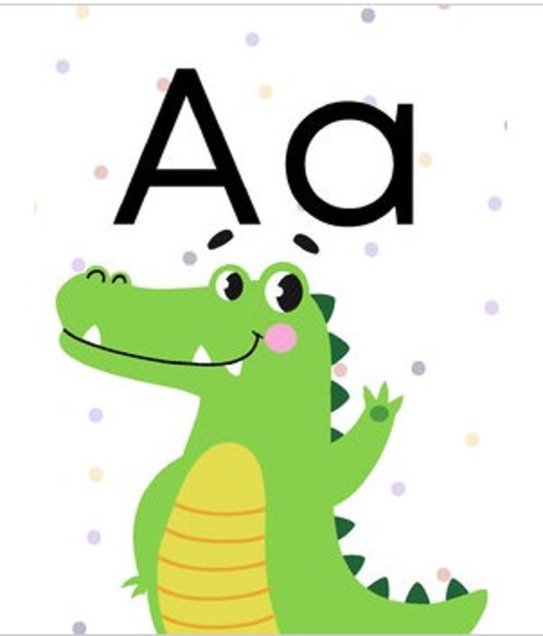 Animal Alphabet Posters - Etsy