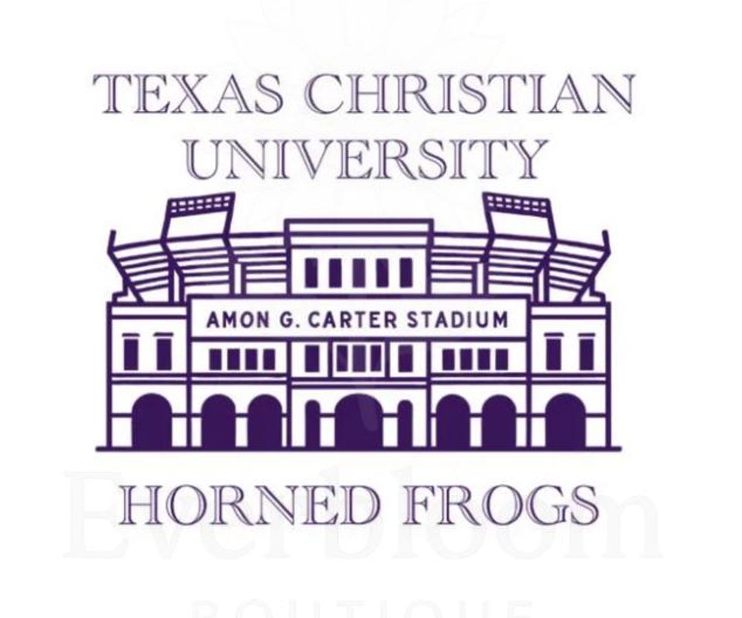 TCU Stadium Sticker - Etsy