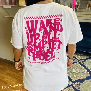 Wake up and Smell the Jet Fuel Comfort Colors Unisex Heavyweight T ...