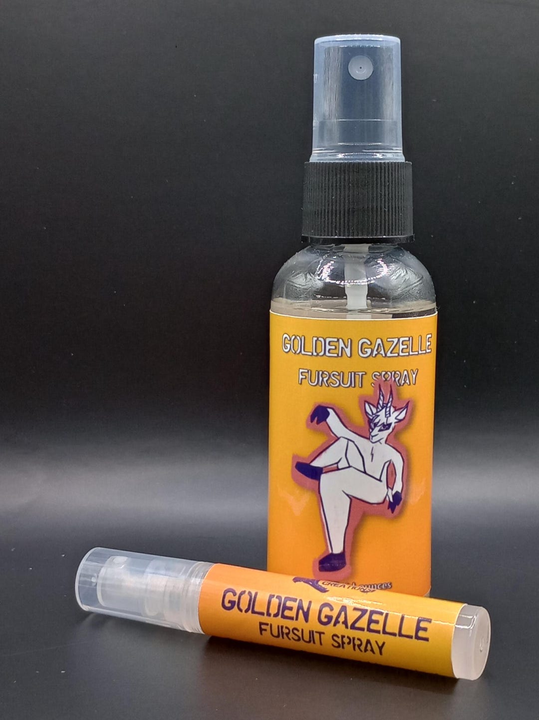 Golden Gazelle - Citrus and Floral Perfume Sanitizing Fursuit Spray - Etsy