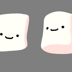 Marshmallow Vtuber - Premade Avatar 3d Model VRM - Etsy