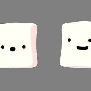 Marshmallow Vtuber - Premade Avatar 3d Model VRM - Etsy