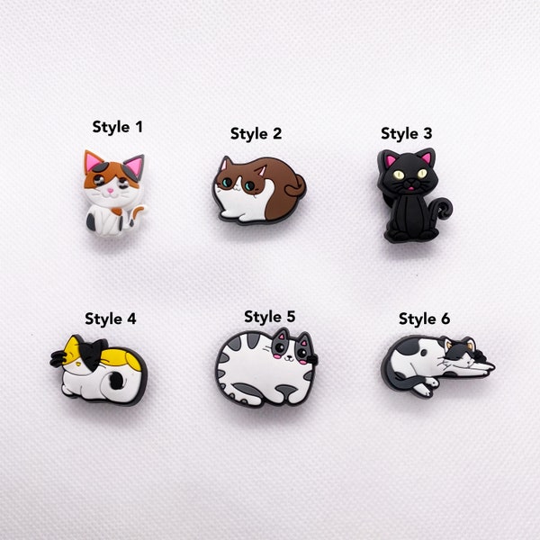 Croc Shoe Charms Croc Jibbitz Cats - Etsy