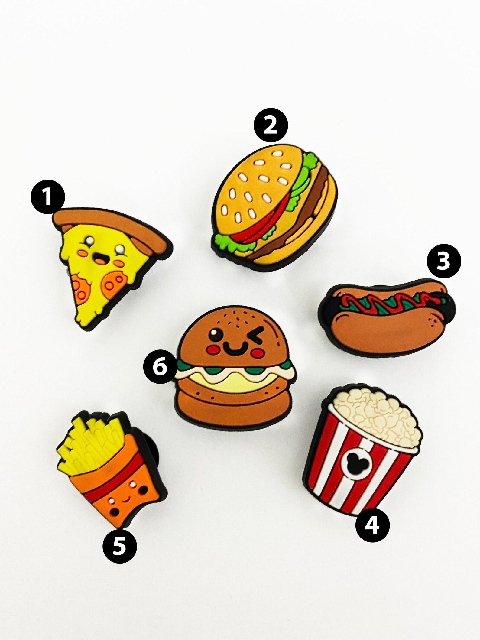 Cute Food Croc Charms Funny Croc Jibbitz Cute Croc Charms Croc Pins ...