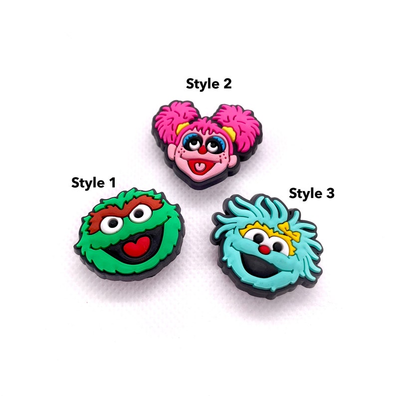 Sesame Street Croc Charms Cartoon Croc Charms Show Charms Crocs ...