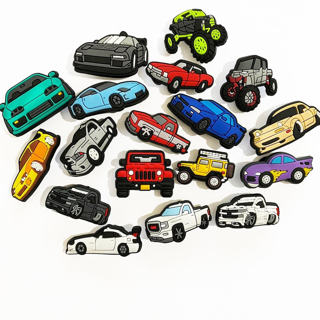 Car Croc Charms Shoe Accessories Cool Charms Croc Charms Sport Croc ...