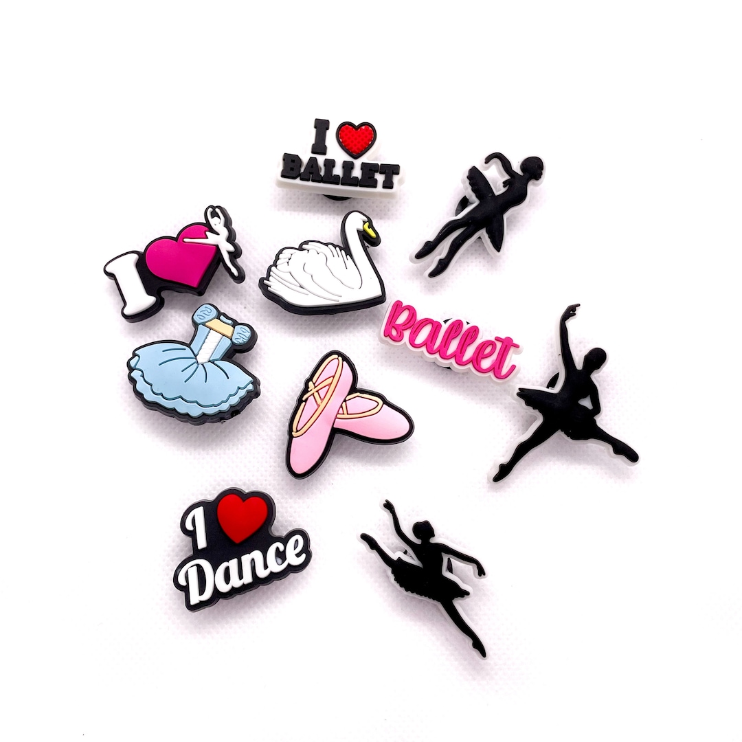 Ballet Croc Charms Dance Lovers Croc Charms Charms Crocs Accessories ...