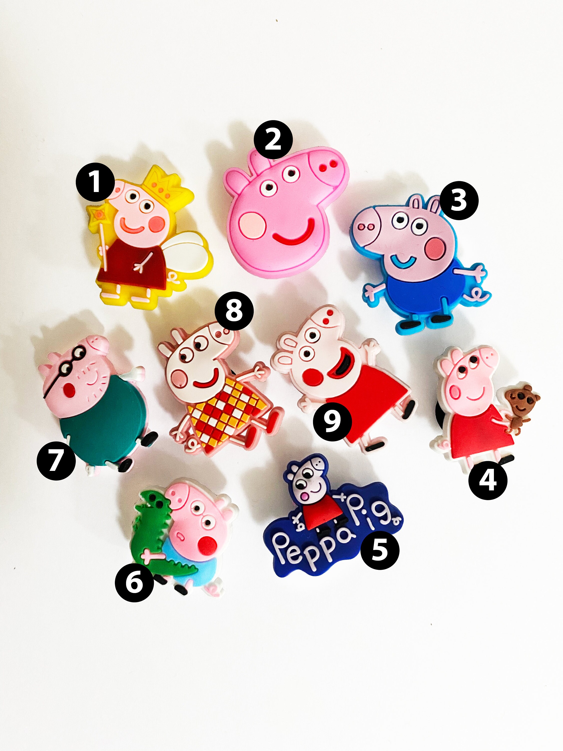 Peppa Pig Croc Charms Cute Croc Charms Charms Crocs - Etsy UK