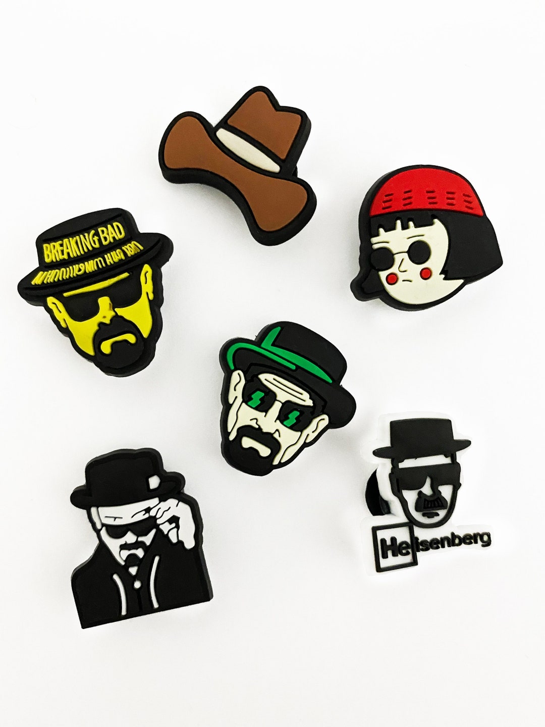 Breaking Bad Croc Charms Movie Croc Jibbitz Cool Croc Charms Croc Pins ...