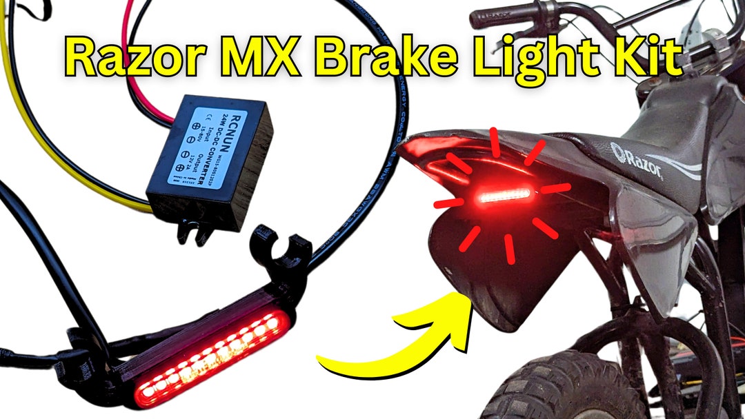 Razor MX650 SX500 LED Brake Light Kit V2 - Etsy