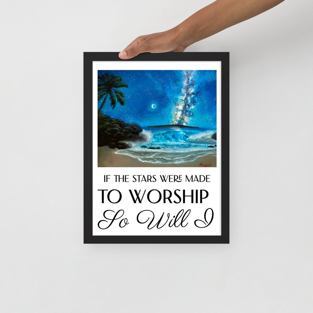 Framed Poster Print - Etsy