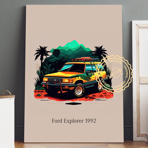 Explorer Poster - Etsy