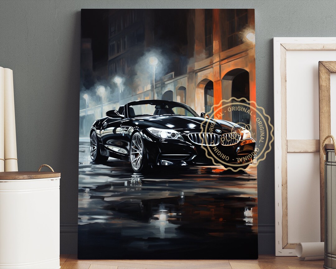 2009 BMW Z4 E89 Poster Canvas BMW Z4 Canvas Wall Art Bmw - Etsy