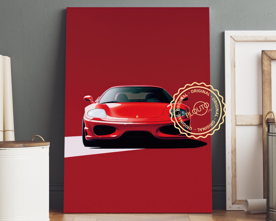 Ferrari 360 Modena Poster Canvas Ferrari 360 Modena Canvas - Etsy