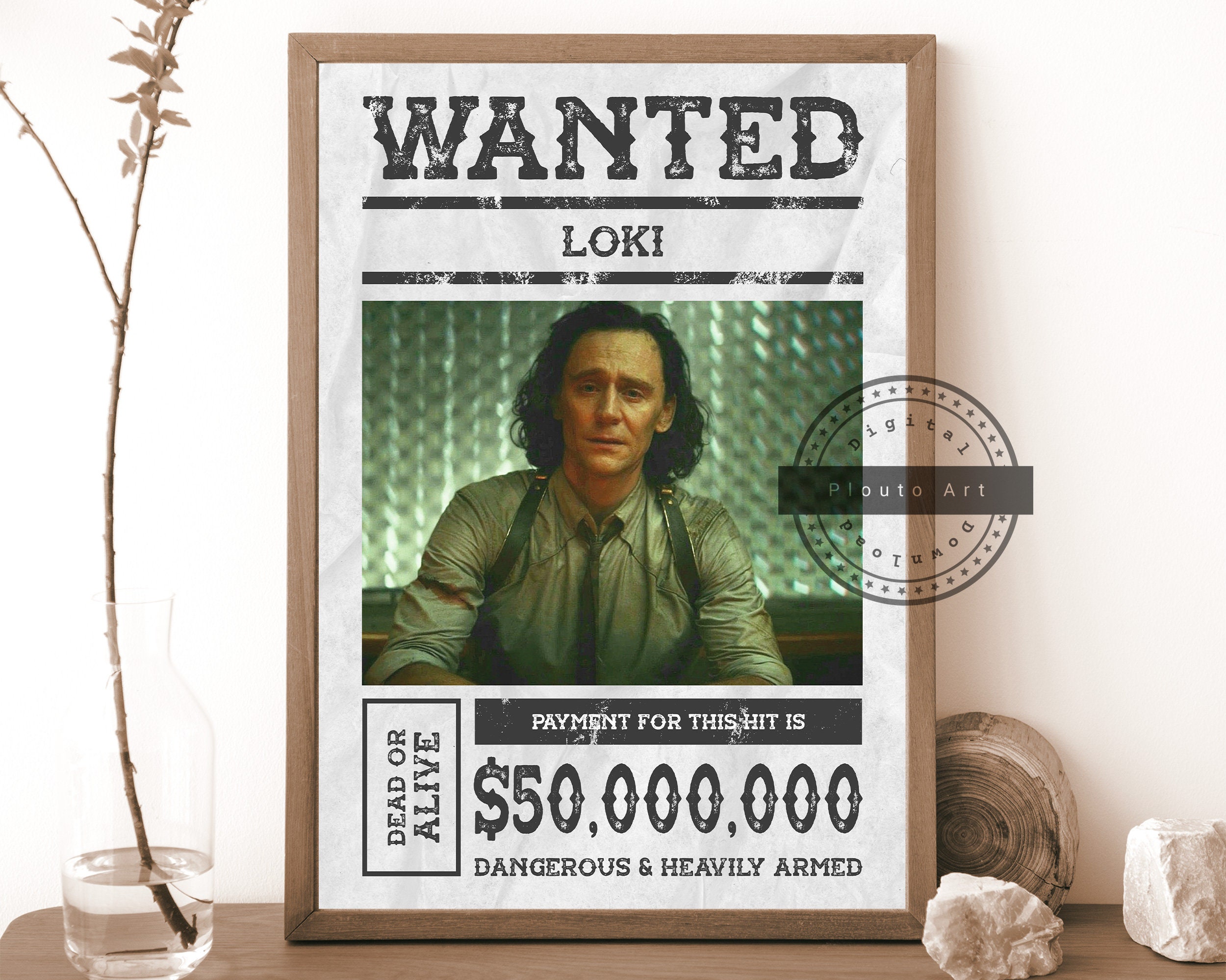 Printable Loki Wanted Poster Loki Poster Loki Print Marvel - Etsy Canada