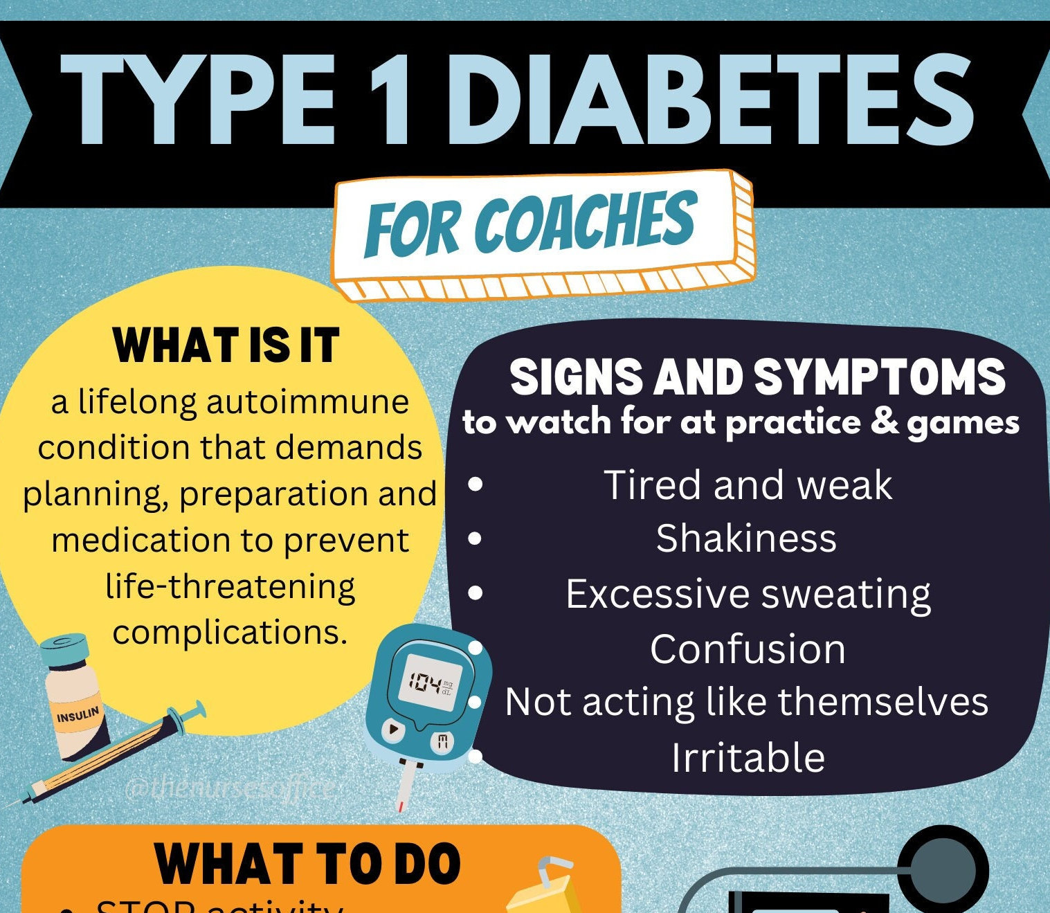Diabetes Management Cheat Sheets - Etsy