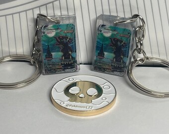 Evolving Skies Umbreon VMAX Mini Pokemon Card Keychain - Etsy