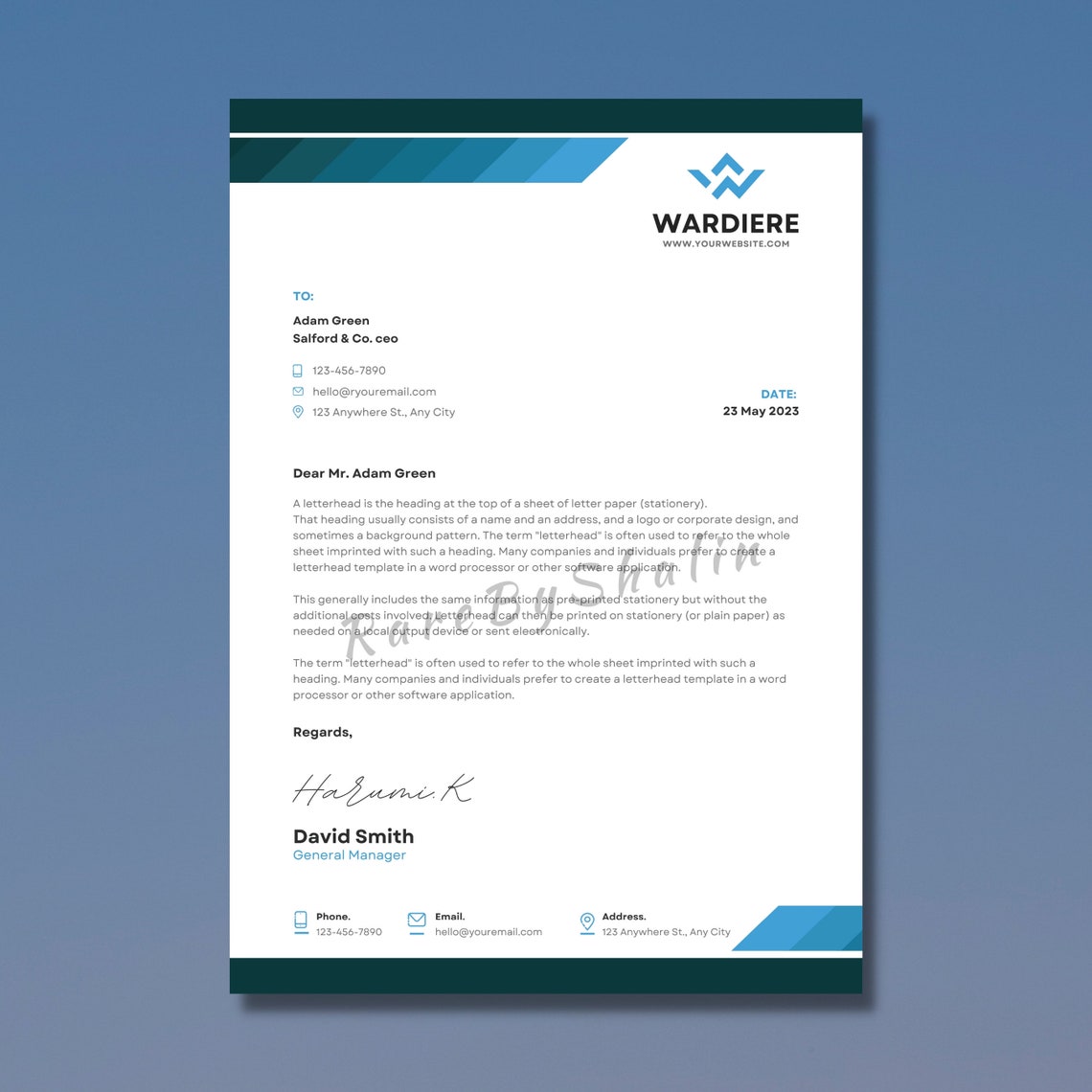 Design di carta intestata professionale, design di carta intestata ...