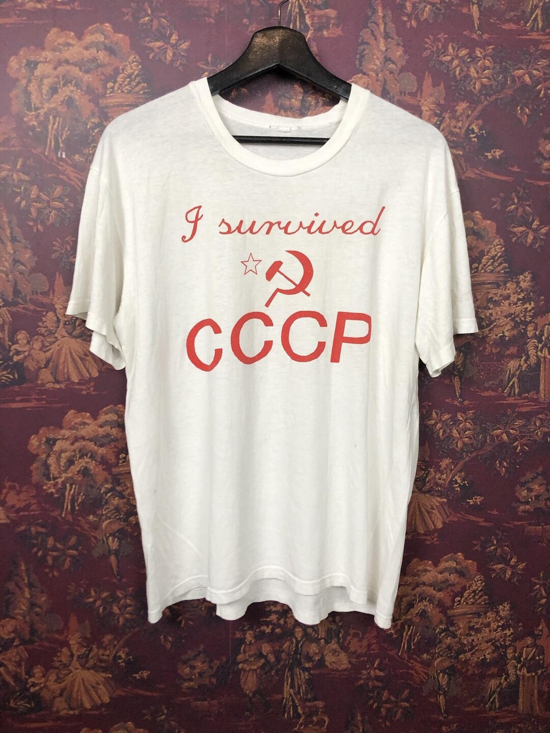 80s I Survived CCCP Vintage Tee Shirt - Etsy