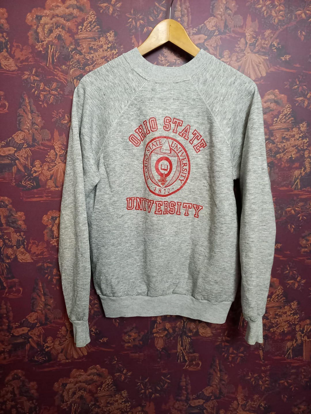 Vintage 80s or 70s Ohio State University Sweatshirt - Etsy