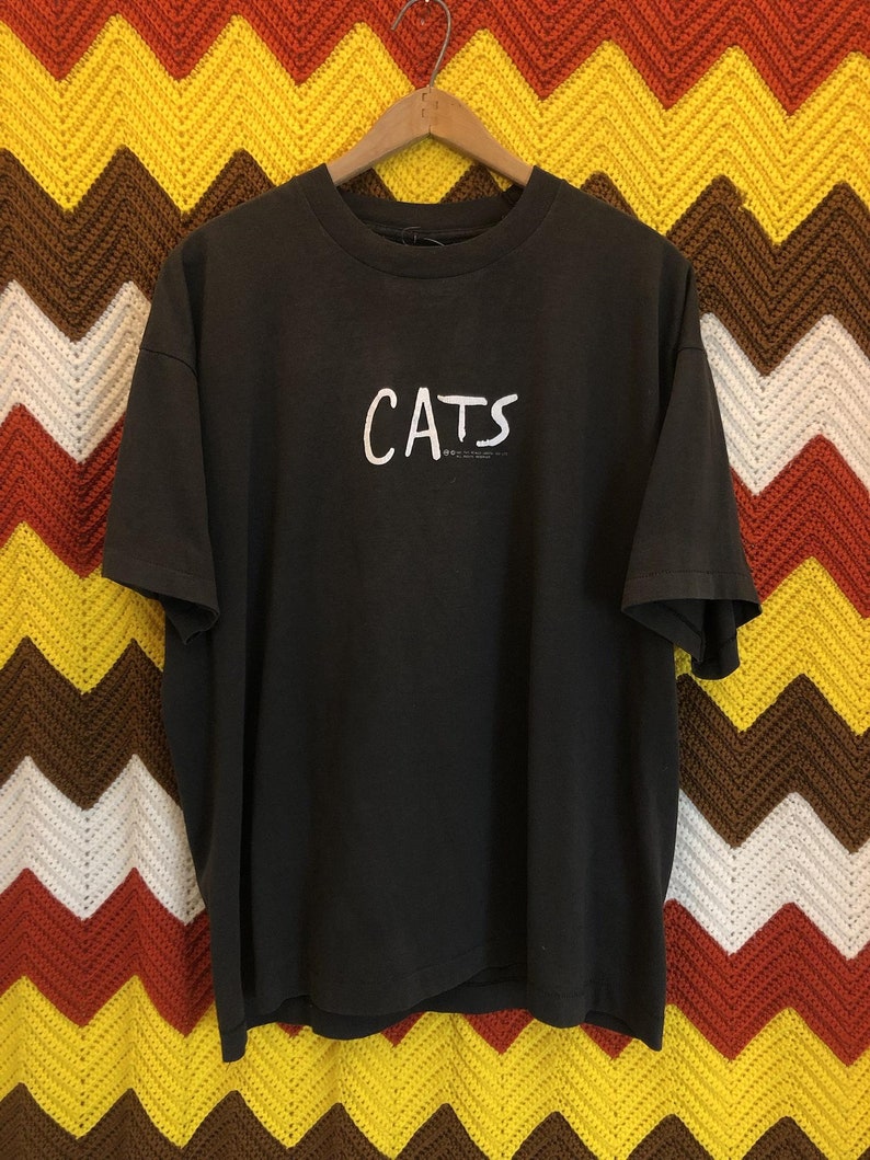 80s Cats the Musical T Shirt - Etsy