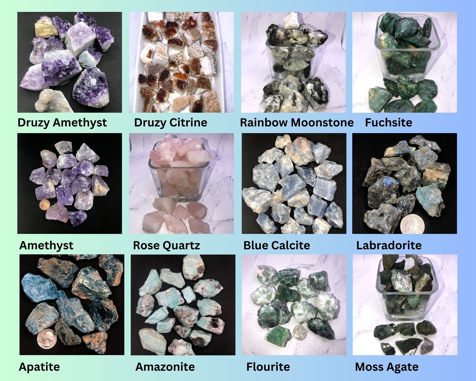 Crystal Bundles BUILD YOUR OWN - Etsy