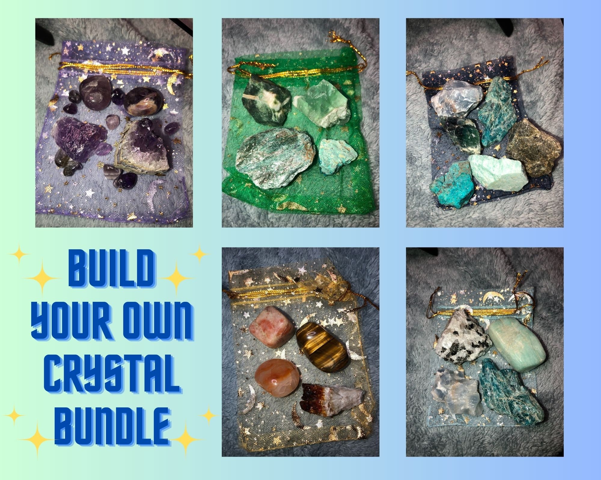 Crystal Bundles *BUILD YOUR OWN* - Etsy