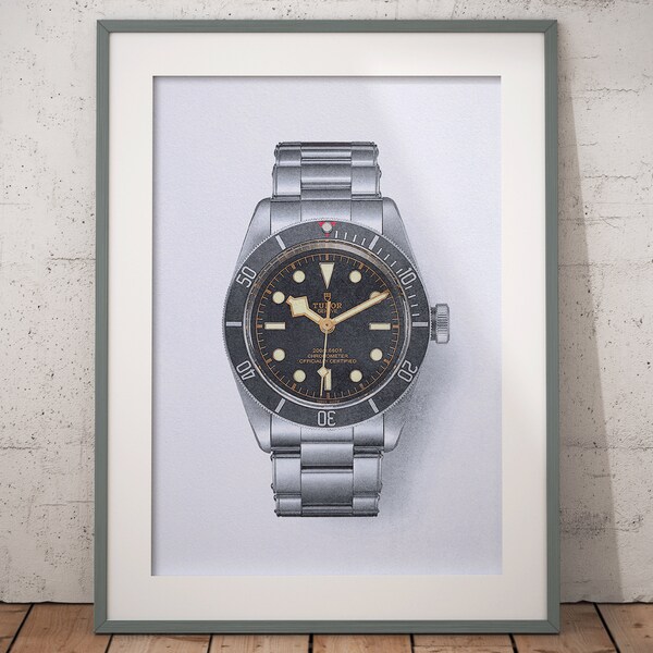 Watch Drawing - Etsy