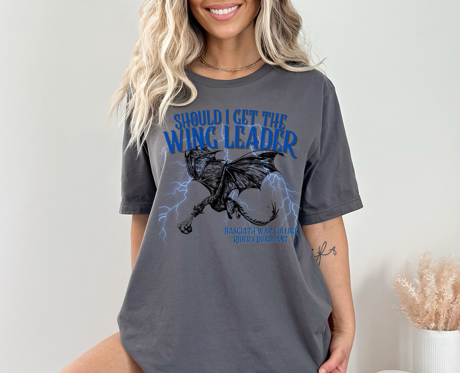 Fourth Wing Shirt Wing Leader Shirt Basgiath War College - Etsy