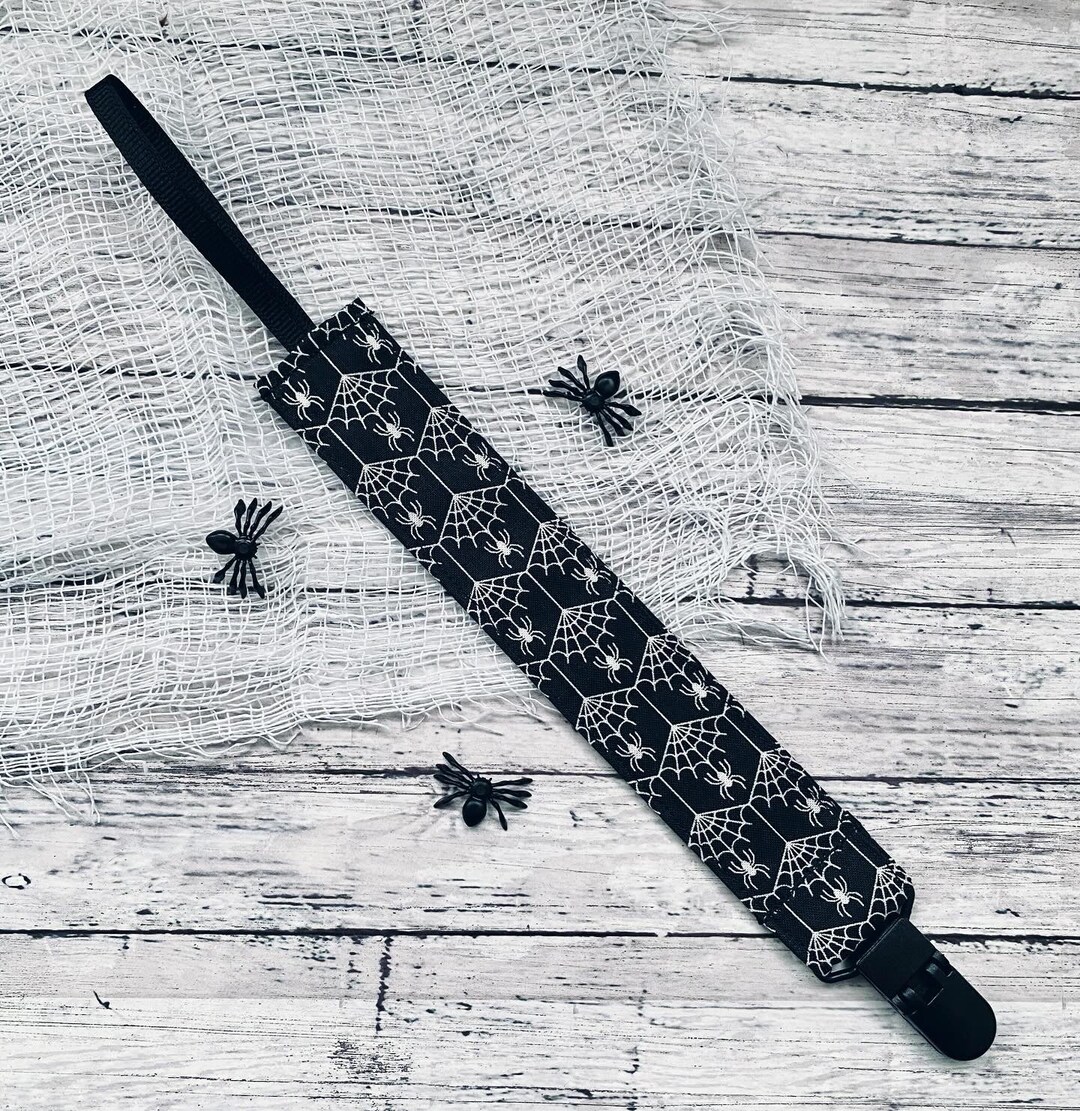 Spooky Gothic Creepy Crawlers Pacifier Clip - Etsy