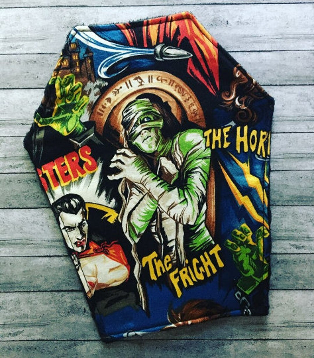 Spooky Gothic Ghoul Mummy Coffin Toy Unusual Strange Monster - Etsy