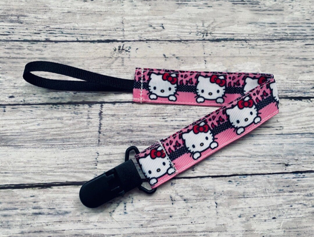 Ms Kitty Kat Baby Ghoul Pacifier Clip Gothic - Etsy