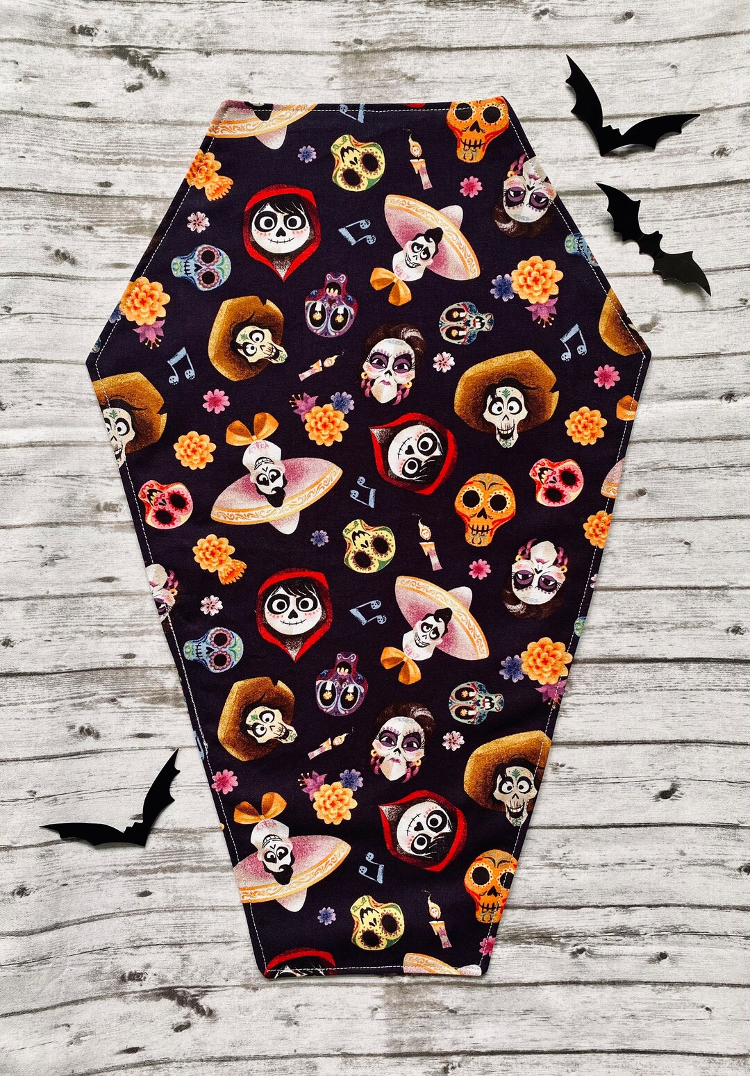 Musical Land of the Dead Coffin Baby Burp Cloth Girl Boy - Etsy