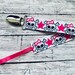 Punk Rock Skulls Girly Goth Pacifier Clip - Etsy
