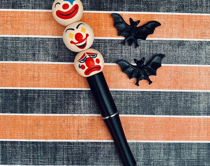 Spooky Classic Horror Clowns Writing Pen Gothic Haunt Scare - Etsy