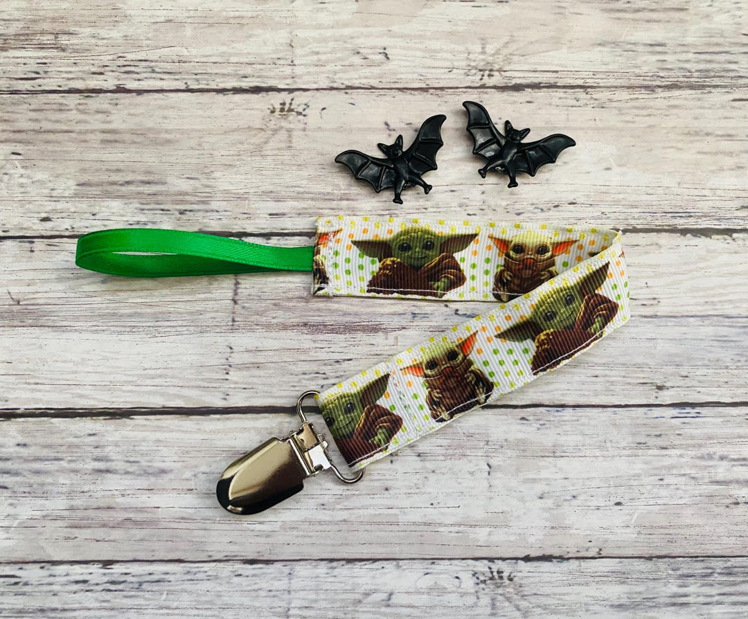 Alien Creature Space Goblin Pacifier Clip - Etsy