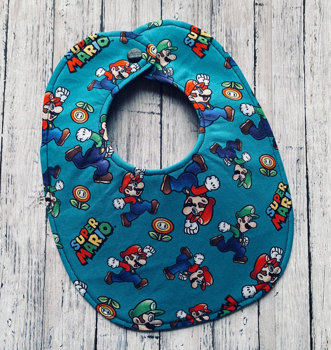 Super Gamer Baby Boy Girl Bib - Etsy