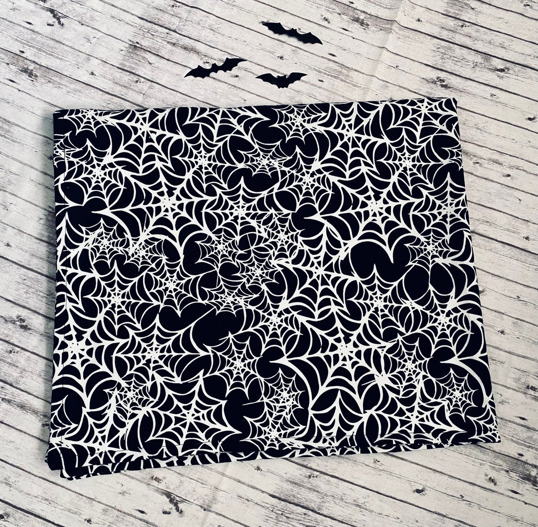Cobwebs Horror Flannel Baby Receiving Blanket Spooky Little Haunt - Etsy