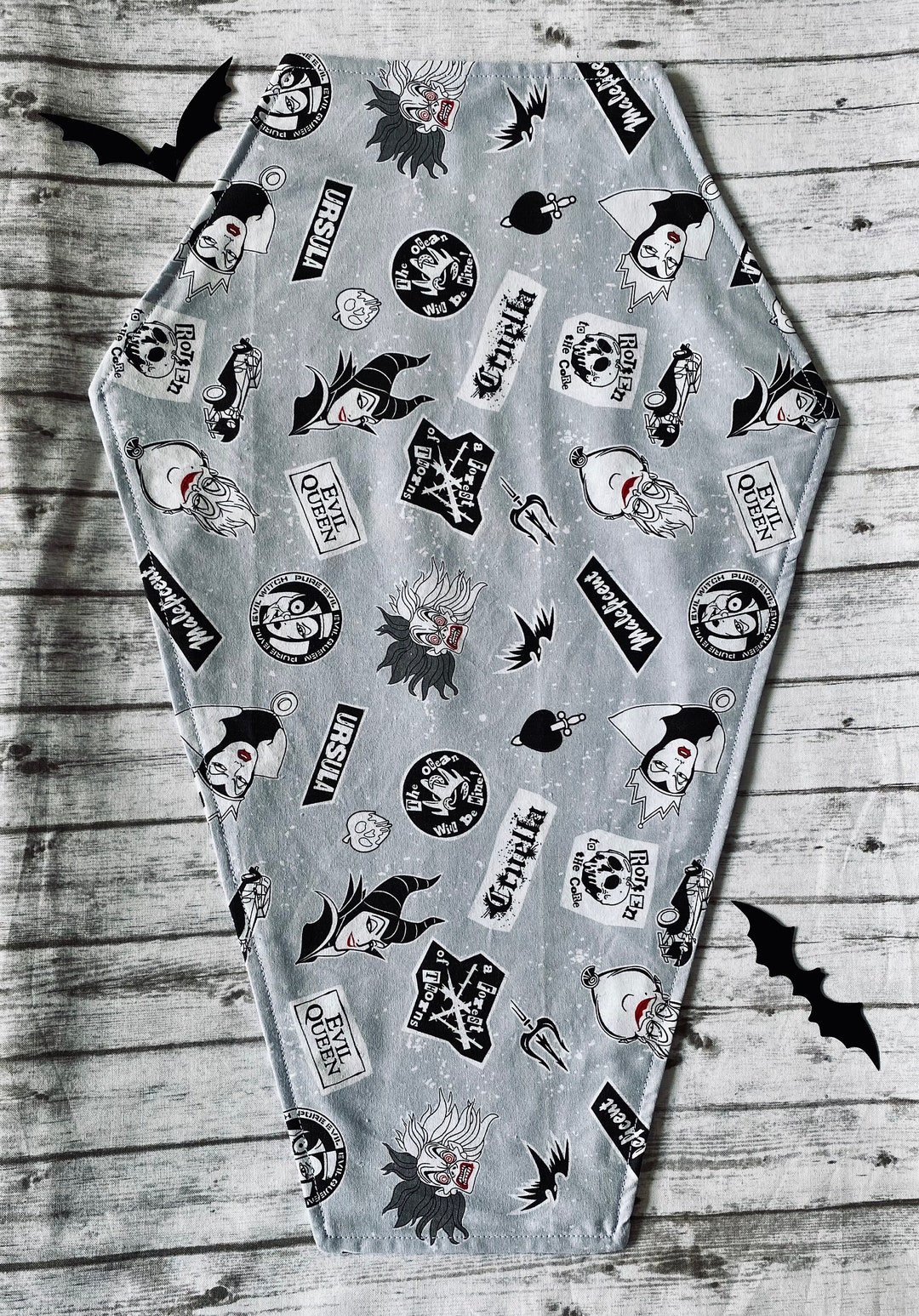 Gothic Villains of Darkness Coffin Burp Cloth - Etsy
