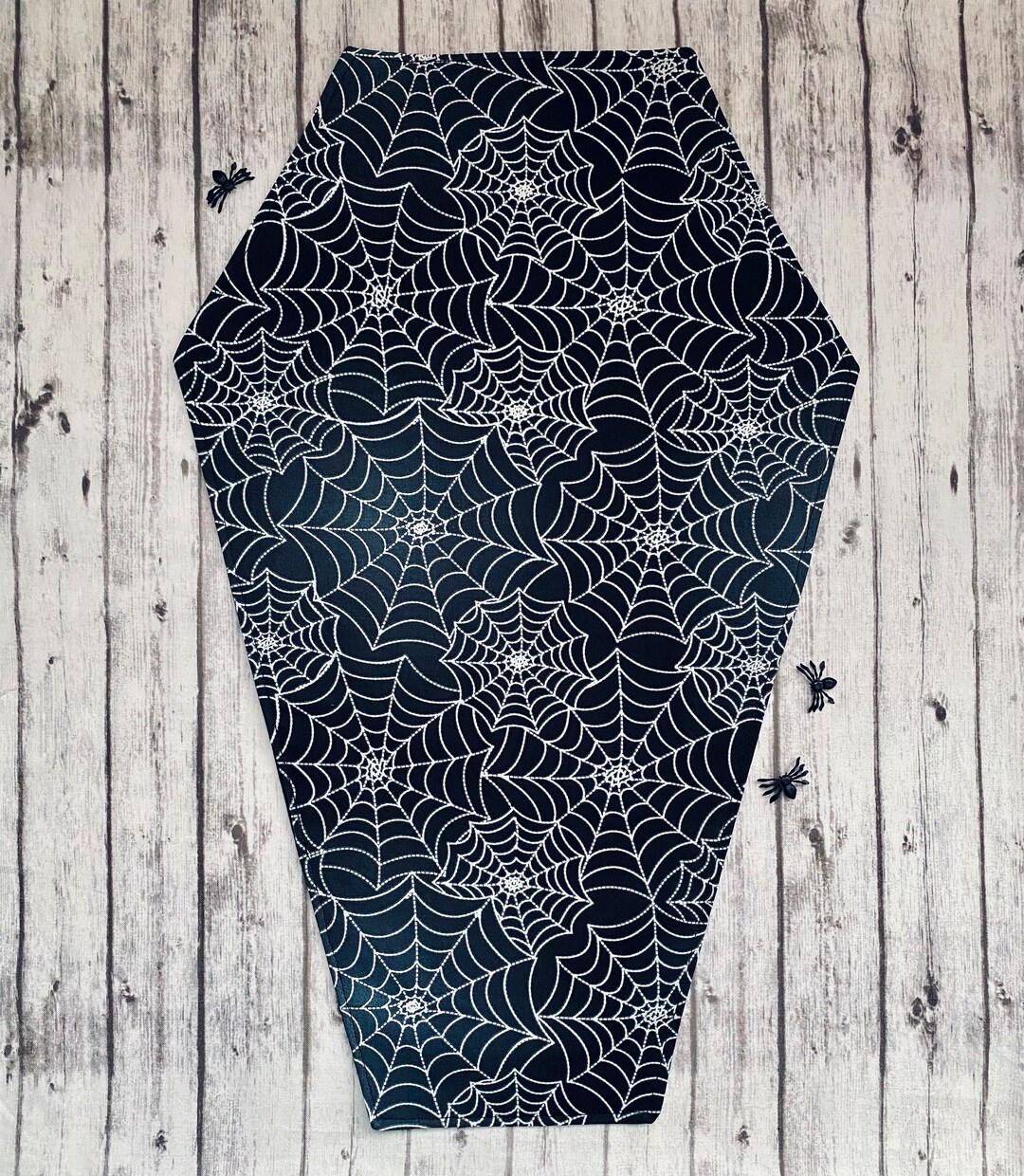 Creepy Crawlers Cobwebs Coffin Burp Cloth - Etsy