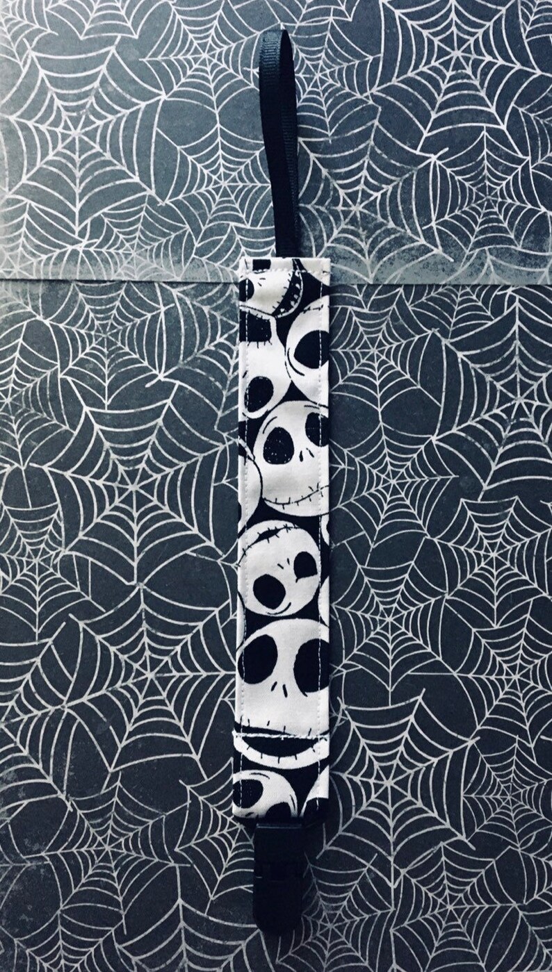 Spooky Nightmare Skeleton King Pacifier Clip Goth Baby - Etsy