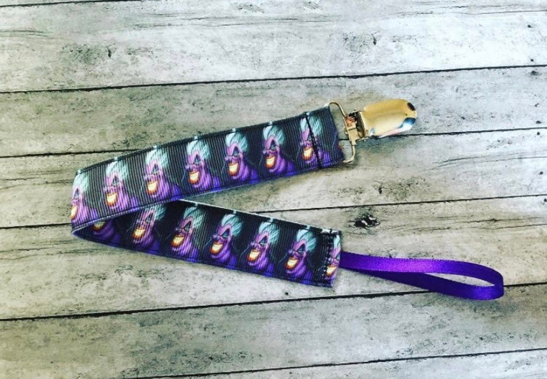 Wicked Queen of the Sea Mermaid Baby Pacifier Clip - Etsy