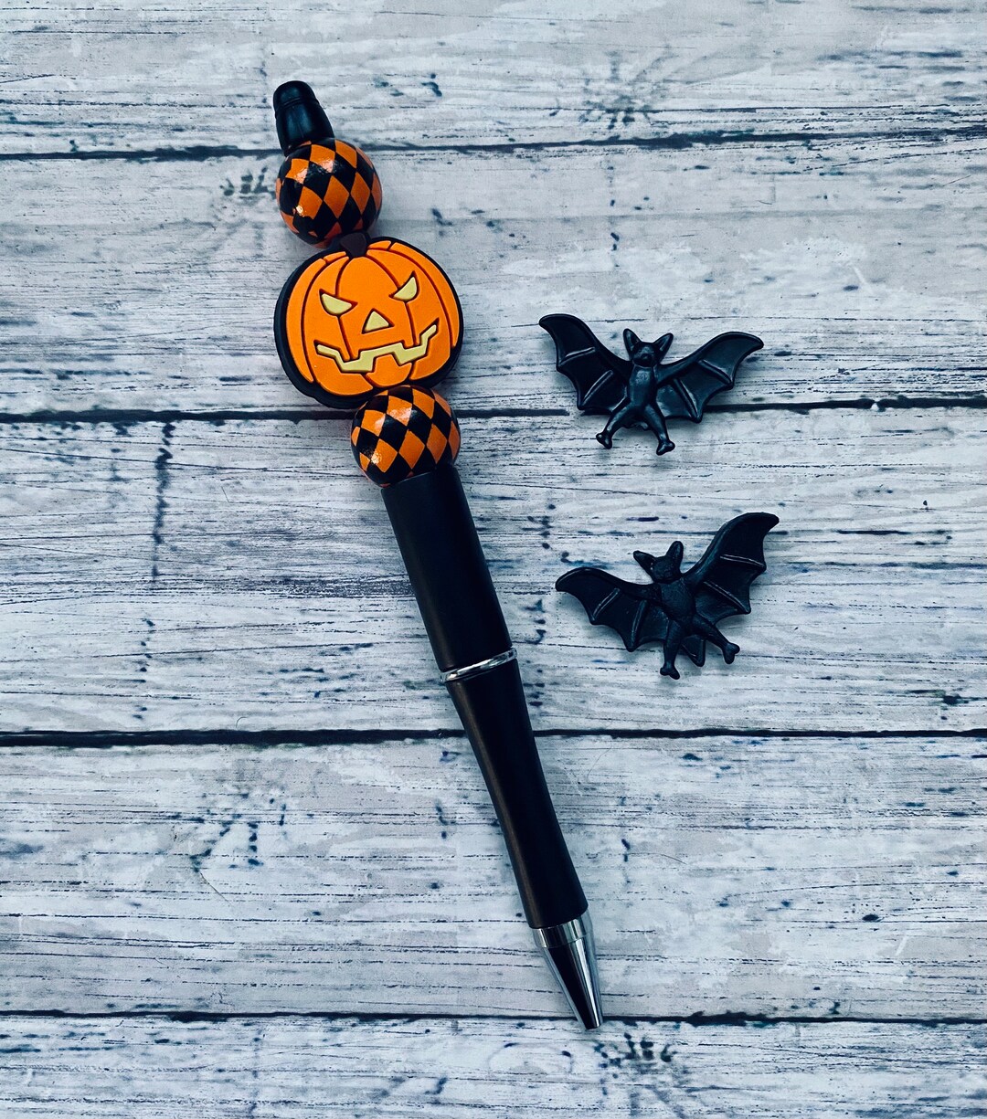 Halloween Pumpkin Writing Pen Jack O Lantern Gothic Fright - Etsy