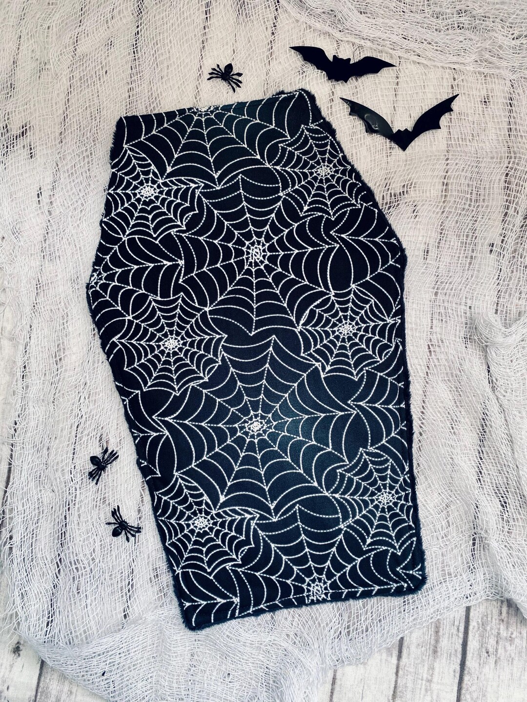 Gothic Fright Creatures of the Night Cobwebs Coffin Spooky Horror Ghoul ...