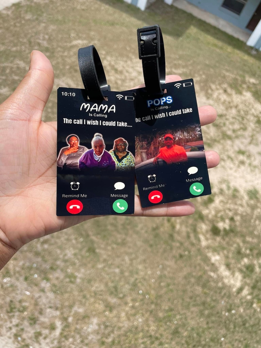 Memorial Phone Call Keychain - Etsy